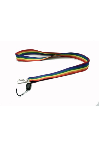 Gokmentoy Gökkuşağı Boyun Ipi ve Telefon Askısı