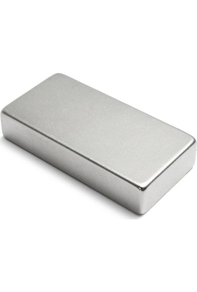 Magneteksan N35 Kalite Neodimyum Mıknatıs 40 x 25 x 10 mm