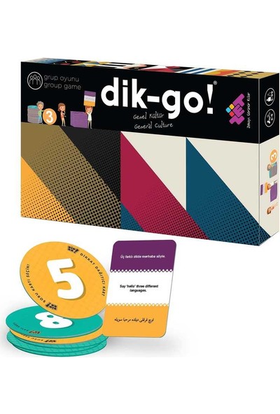 Zet Zeka Dik-Go (Genel Kültür) Dikkat, Zeka, Akıl, Mantık ve Strateji Oyunu 5 Yaş ve Üzeri Zet Zeka Dik-Go (Genel Kültür) Dikkat, Zeka, Akıl, Mantık ve Strateji Oyunu 5 Yaş ve Üzeri