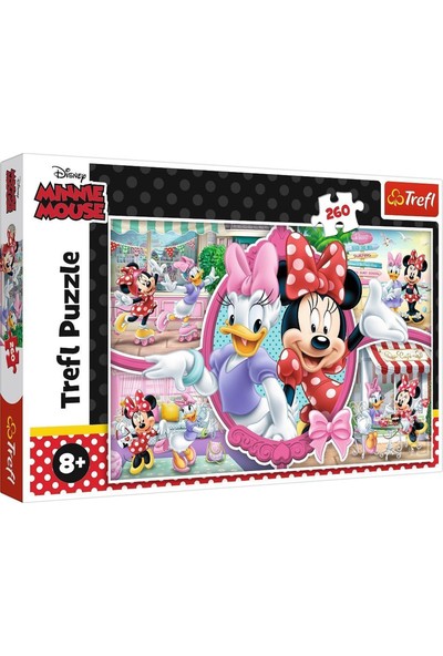 Trefl Puzzle Disney Minnie Mouse 260 Parçalı 13263 Trefl Puzzle Disney Minnie Mouse 260 Parçalı 13263