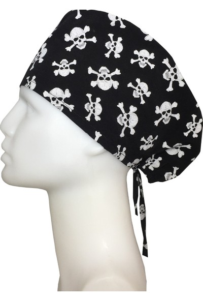 Nur Ortopedi Siyah Kuru Kafa Doktor Hemşire Hastane Aşçı Cerrahi Bonesi Nur Ortopedi Siyah Kuru Kafa Doktor Hemşire Hastane Aşçı Cerrahi Bonesi