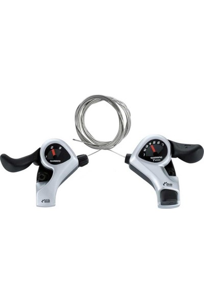 Shimano SL-TX50 7 Li Vites Kolu Takımı Shimano SL-TX50 7 Li Vites Kolu Takımı