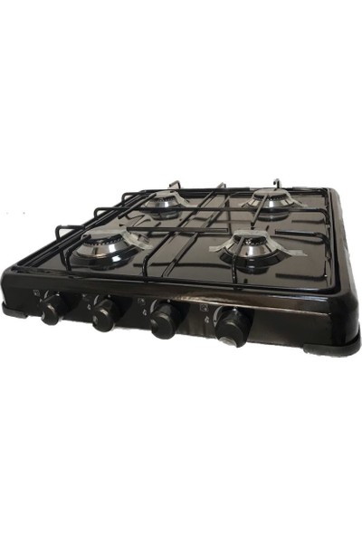 Umut Dörtlü Emaye Set Üstü Ocak Doğalgazlı