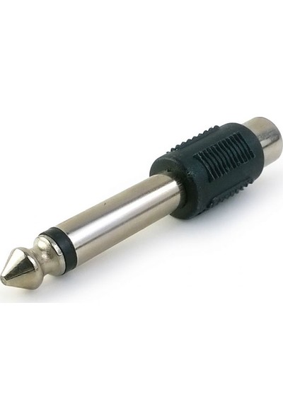 OEM Çivi jak 6.3 mm Mono Erkek Rca Dişi Jak