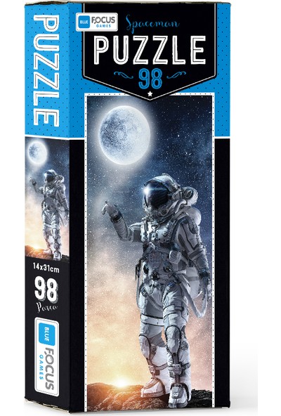 Blue Focus 98 Parça Puzzle Spaceman Blue Focus 98 Parça Puzzle Spaceman