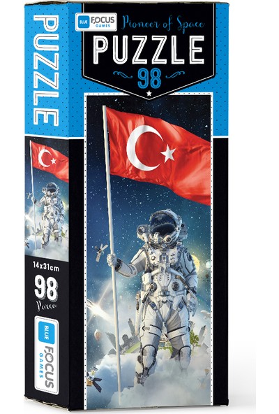 Blue Focus 98 Parça Puzzle Pioneer Of Space Blue Focus 98 Parça Puzzle Pioneer Of Space