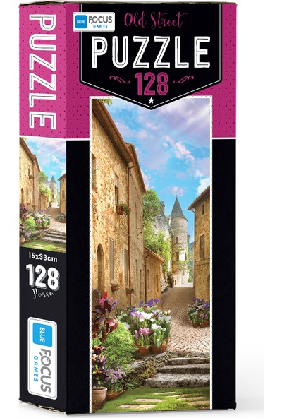 Blue Focus 128 Parça Puzzle Old Street