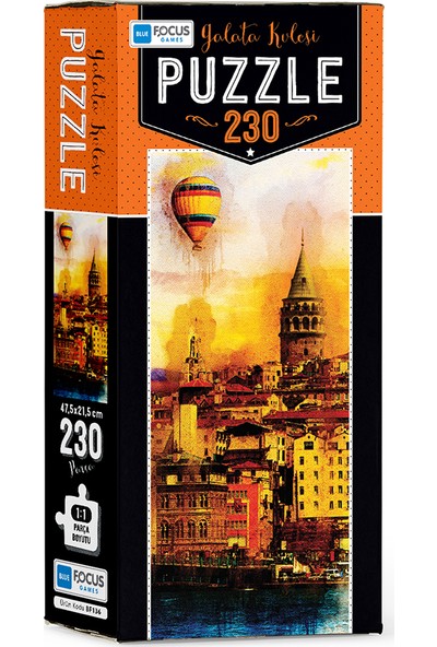 Blue Focus 230 Parça Puzzle Galata Kulesi