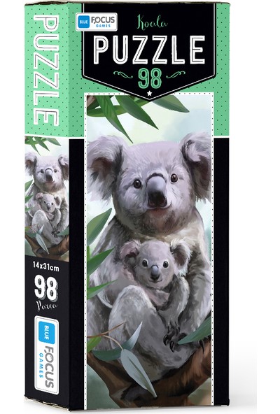 Blue Focus 98 Parça Puzzle Koala