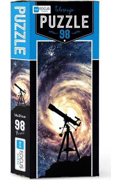 Blue Focus 98 Parça Puzzle Telescope