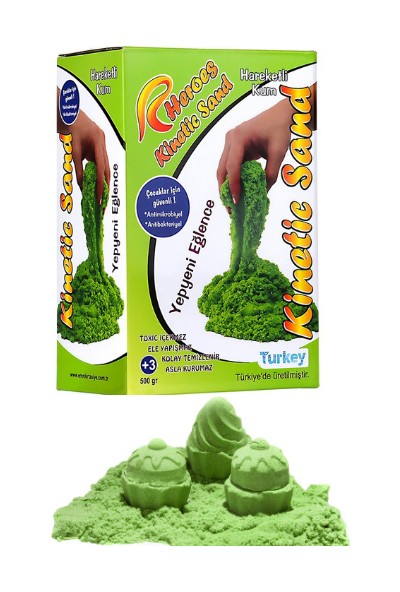 Heroes Kinetik Kum 500 gr Yeşil