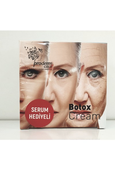 Proderm Botoks Etkili Cilt Kremi (Serum Hediyeli) Proderm Botoks Etkili Cilt Kremi (Serum Hediyeli)