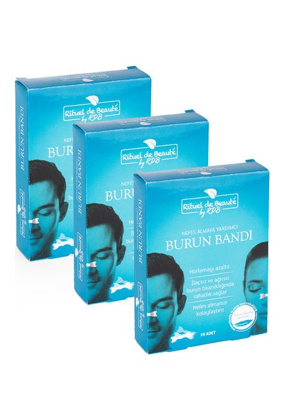 Rituel De Beaute Burun Nefes Bandı 3 Adet Rituel De Beaute Burun Nefes Bandı 3 Adet