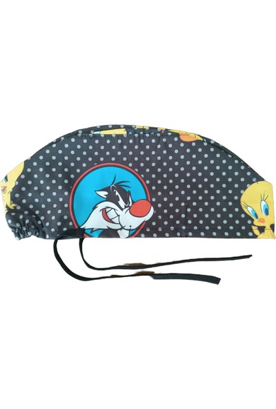 Nur Ortopedi Tweety Desenli Doktor Hemşire Hastane Aşçı Cerrahi Bonesi Nur Ortopedi Tweety Desenli Doktor Hemşire Hastane Aşçı Cerrahi Bonesi