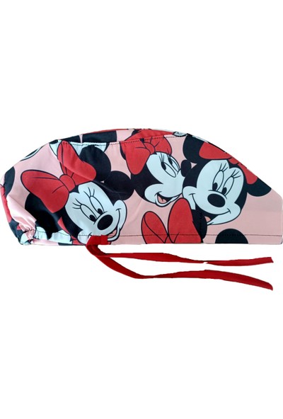 Nur Ortopedi Minnie Mouse Doktor Hemşire Hastane Aşçı Cerrahi Bonesi