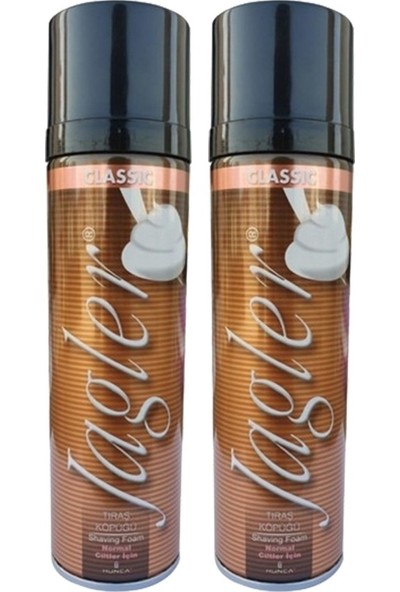 Jagler Classic Tıraş Köpüğü 200 ml x 2 Adet Jagler Classic Tıraş Köpüğü 200 ml x 2 Adet