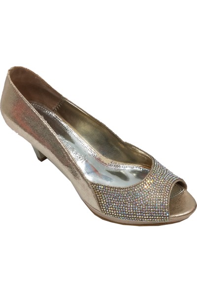 Smilee 4451 Taşlı Abiye Kadın Ayakkabı