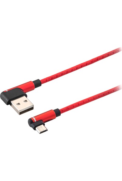 MF Product Jettpower 0061 Silikon L Tipi 2.4A Micro Usb Hızlı Şarj Kablosu 1 m Kırmızı MF Product Jettpower 0061 Silikon L Tipi 2.4A Micro Usb Hızlı Şarj Kablosu 1 m Kırmızı