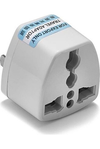 OEM Türk ve İngiliz Fişlerini Amerikan Fişine Çevirme Adaptörü