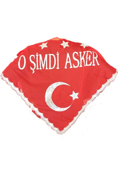 MrcTrend O Şimdi Asker Yazılı Asker Şalı