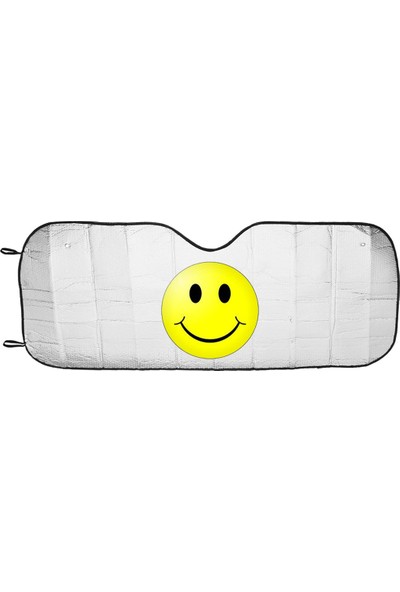 Exup Emoji Ön Cam Güneşlik 60 x 130 cm