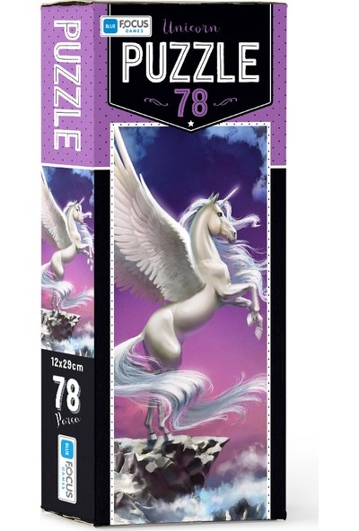 Blue Focus 78 Parça Puzzle Unicorn Blue Focus 78 Parça Puzzle Unicorn