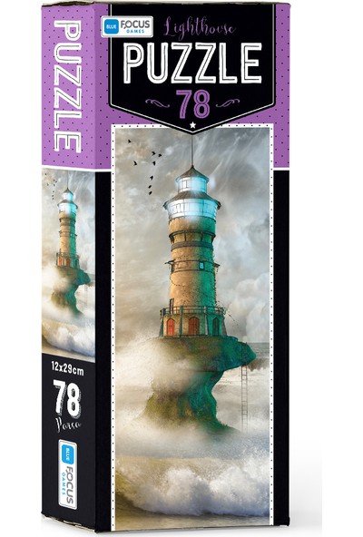 Blue Focus 78 Parça Puzzle Lighthouse