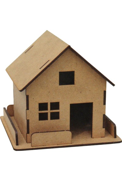 Südor Wood Ahşap Kendin Yap Maket Çiftlik Ev 125 x 130 x 130 mm Südor Wood Ahşap Kendin Yap Maket Çiftlik Ev 125 x 130 x 130 mm