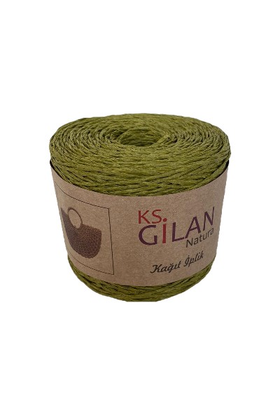 Gilan Kağıt İplik Yeşil 250 Gr
