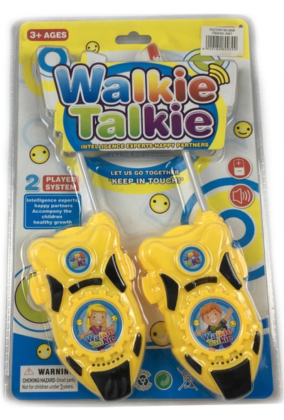 Bücür Walkie Talkie Çocuk Telsizi Bücür Walkie Talkie Çocuk Telsizi