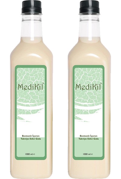 Medikil Zengin Montmorillonit Mineralli Bentonit Kili 1000 ml 2 Adet Medikil Zengin Montmorillonit Mineralli Bentonit Kili 1000 ml 2 Adet