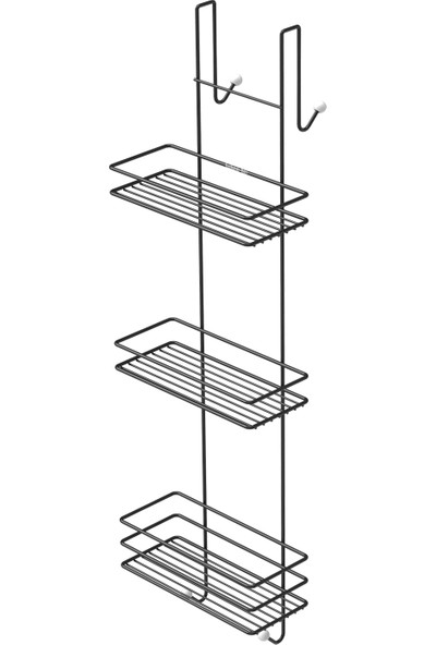 Tekno-tel LM066 3 KATLI BANYO DUŞAKABİN RAFI MAT SİYAH LM066 Tekno-tel LM066 3 KATLI BANYO DUŞAKABİN RAFI MAT SİYAH LM066