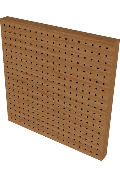 ESK101 Akustik Ahşap Pano 50x50x5cm Ölçülerinde