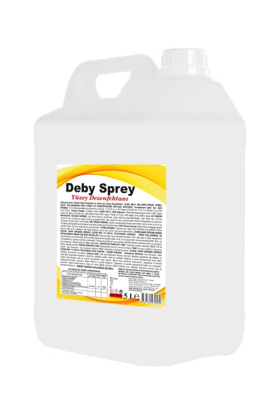 Deby Sprey Yüzey Dezenfektanı 5 Litre