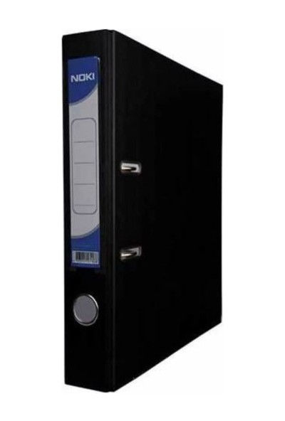 Noki Dar Çakmalı Klasör Siyah