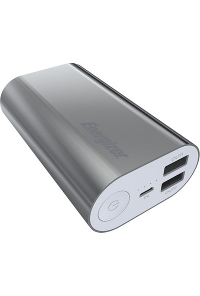 Energizer UE10008 10000mAh Taşınabilir Şarj Cihazı Gümüş (Powerbank) - PBEN-UE10008-SR Energizer UE10008 10000mAh Taşınabilir Şarj Cihazı Gümüş (Powerbank) - PBEN-UE10008-SR