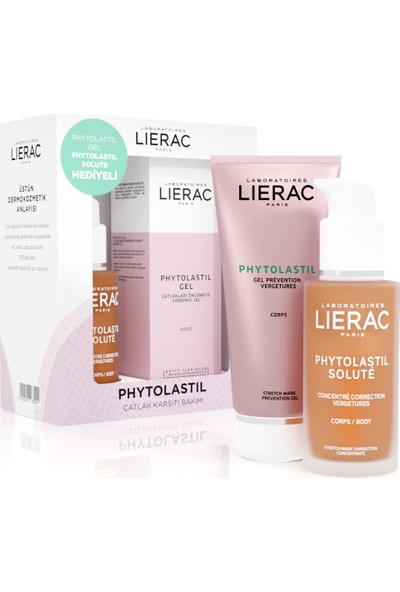 Lierac Phytolastil Çatlak Önleyici Jel 200 ml + Serum 75 ml