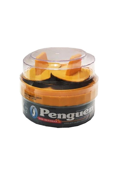 Penguen Krem Ayakkabı Boyası 200 ml Cilalı Çift Süngerli Penguen Krem Ayakkabı Boyası 200 ml Cilalı Çift Süngerli