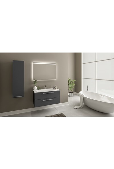 Bagnotti Electra Crux Aries Serisi Glossmax Parlak Antrasit Boy Dolabı Bagnotti Electra Crux Aries Serisi Glossmax Parlak Antrasit Boy Dolabı