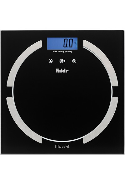 Fakir Massfit Vücut Analiz Baskülü Siyah