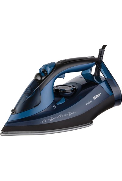 Fakir Flyjet 2600 W Buharlı Ütü-Mavi