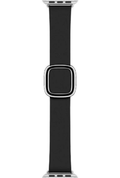 Apple Watch 38 mm - 40 mm Modern Tokalı Siyah Kayış - MJY82ZM/A