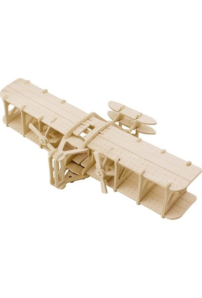 Robotime 3D Ahşap Puzzle Teyyare - JP301