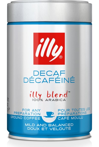 illy Toz Kafeinsiz Kahve 250 Gr illy Toz Kafeinsiz Kahve 250 Gr
