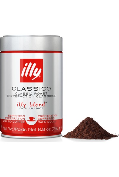 illy Toz Orta Kavrulmuş Kahve 250 Gr