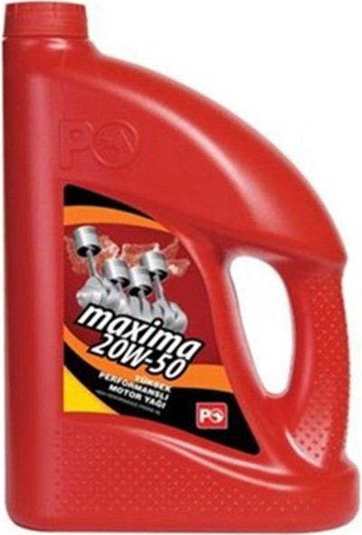 Petrol Ofisi Maxima 20W-50 4 Litre Motor Yağı ( Üretim Yılı :2021 ) Petrol Ofisi Maxima 20W-50 4 Litre Motor Yağı ( Üretim Yılı :2021 )