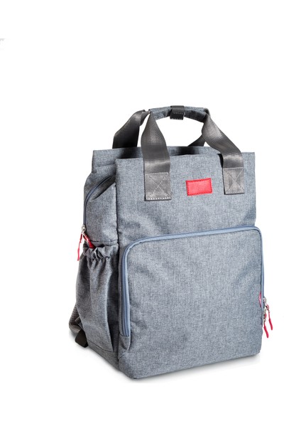 Baby Jem Babyjem Bebek Bakım Çantası Lizbon Gri