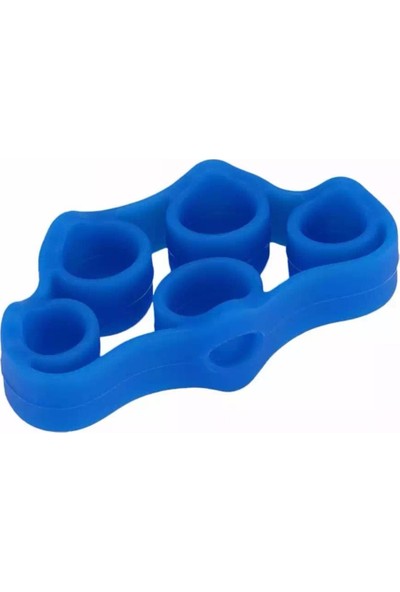 Clifton Silikon El ve Parmak Egzersiz Güçlendirici Sert Direnç Mavi