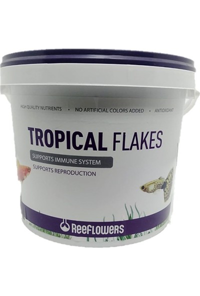 Reeflowers Tropical Flakes 8 Lt Reeflowers Tropical Flakes 8 Lt