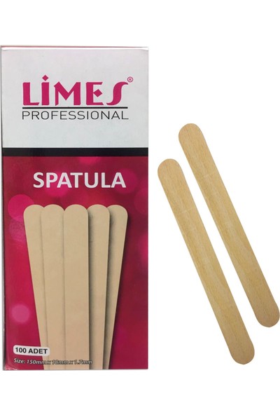 Limes Tahta Spatula 100 Adet